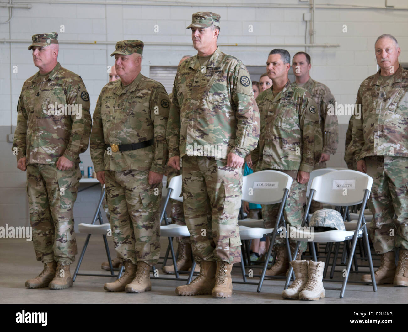 DECATUR, Ala. (Sept. 18, 2016) -- The members of the official party ...