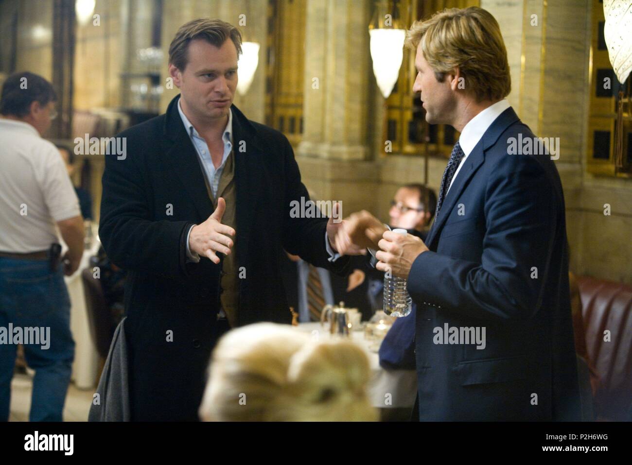 Director christopher nolan on set hi-res stock photography and images ...