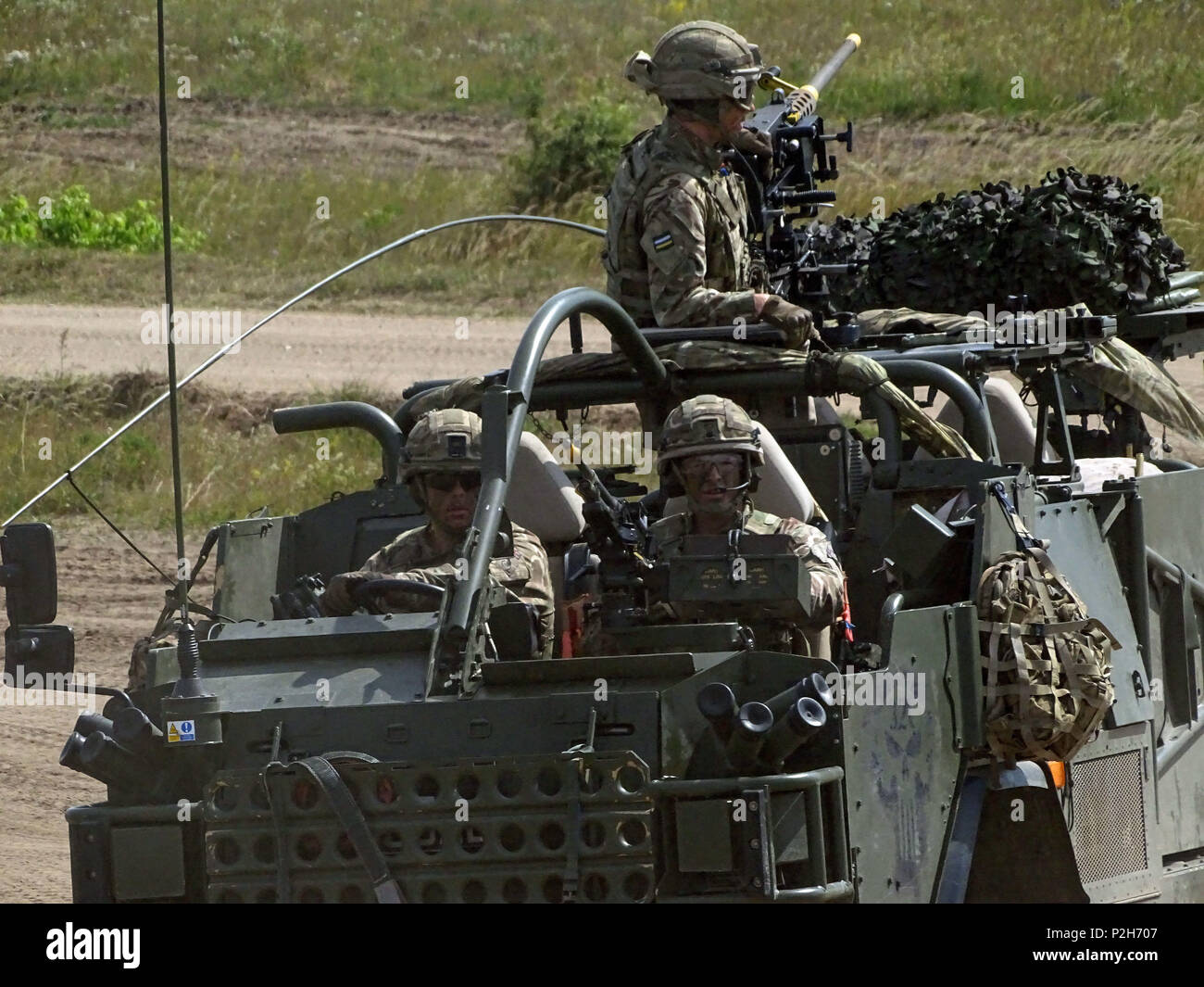 Jackal light reconnaissance vehicle take part hi-res stock photography ...
