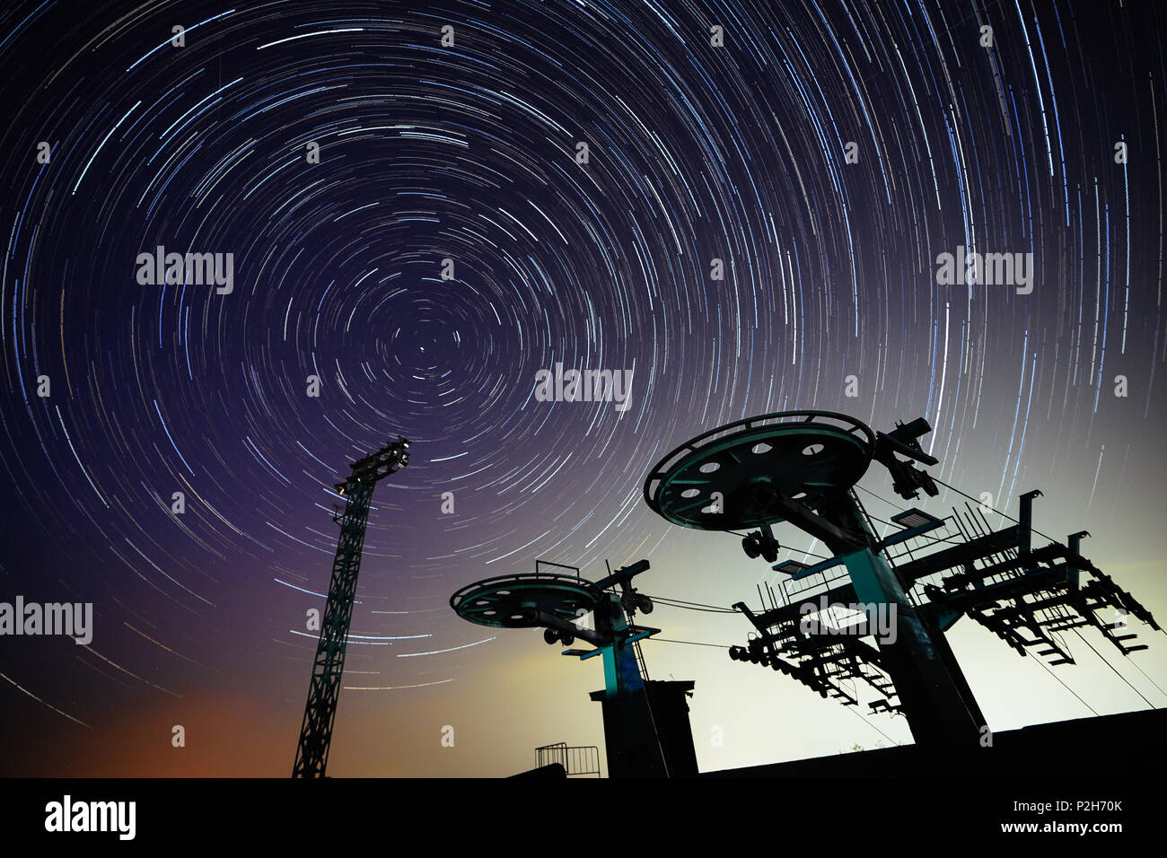 Orbit of Stars Stock Photo - Alamy