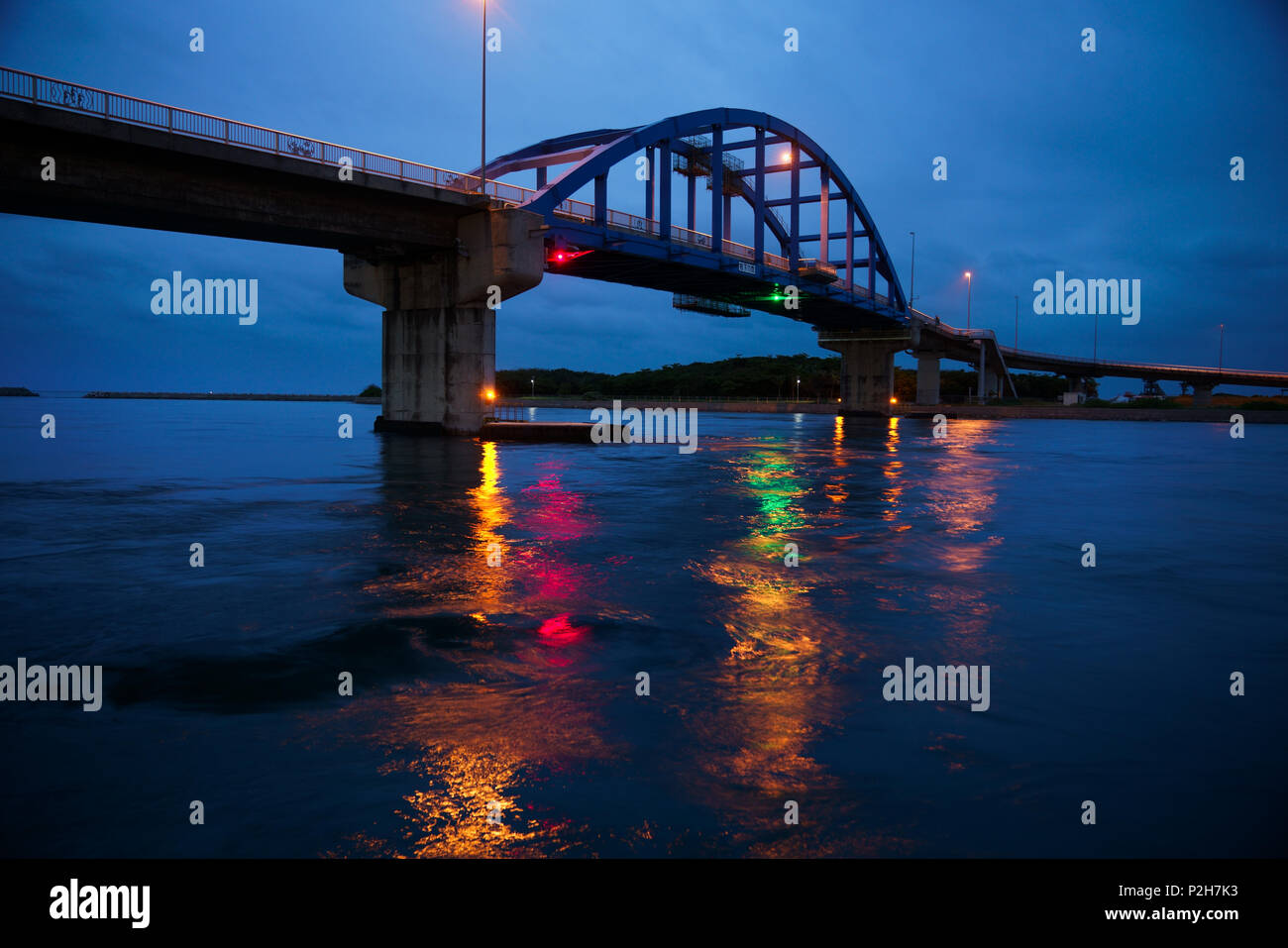 Southern Gate Bridge, Okinawa Prefecture, Japan Stock Photo - Alamy