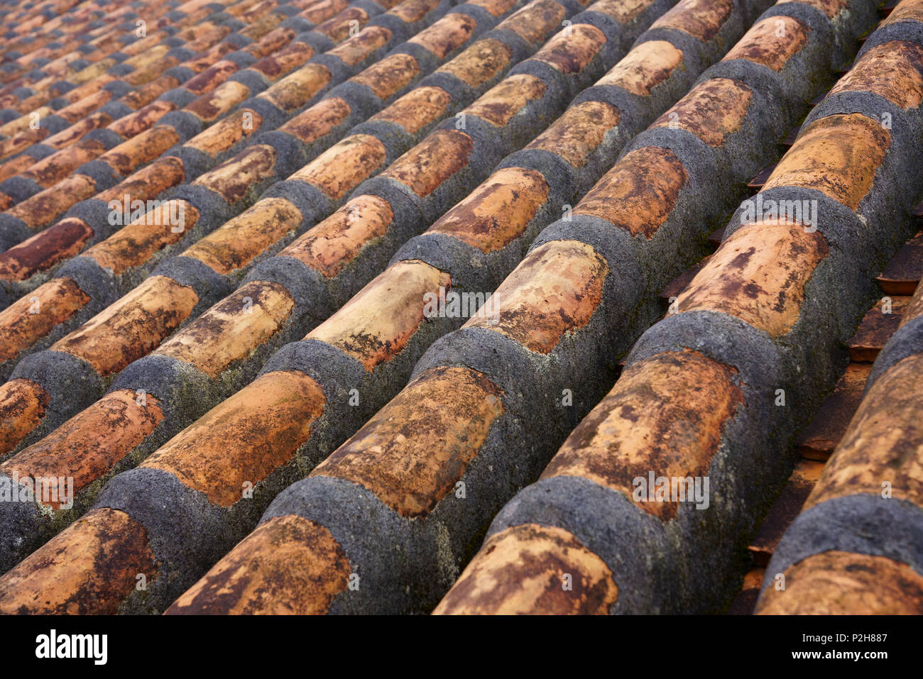 Okinawa red tile roof hi-res stock photography and images - Alamy