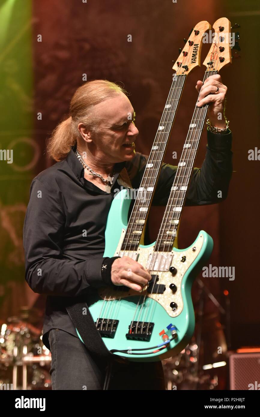 Sons of Apollo perform live on stage at the Arcada Theater in St ...