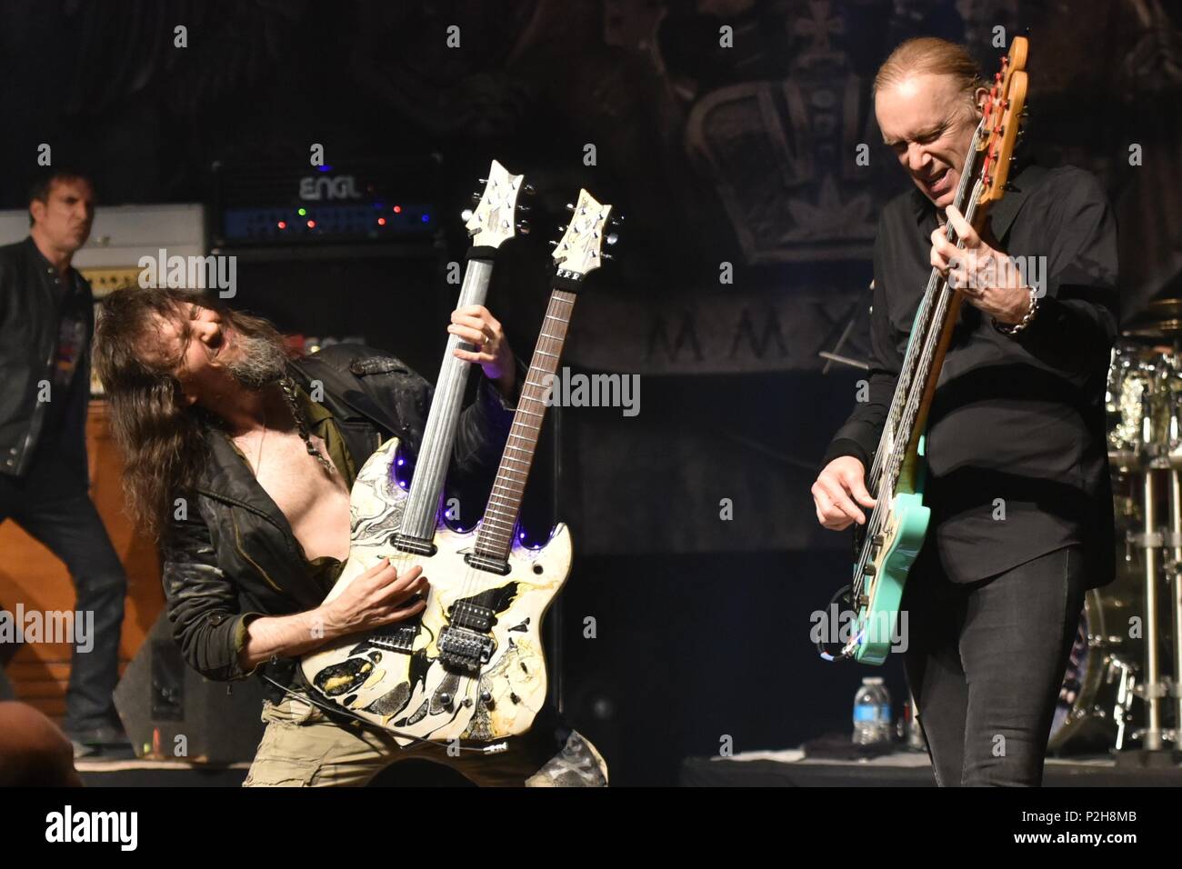 Sons of Apollo perform live on stage at the Arcada Theater in St ...