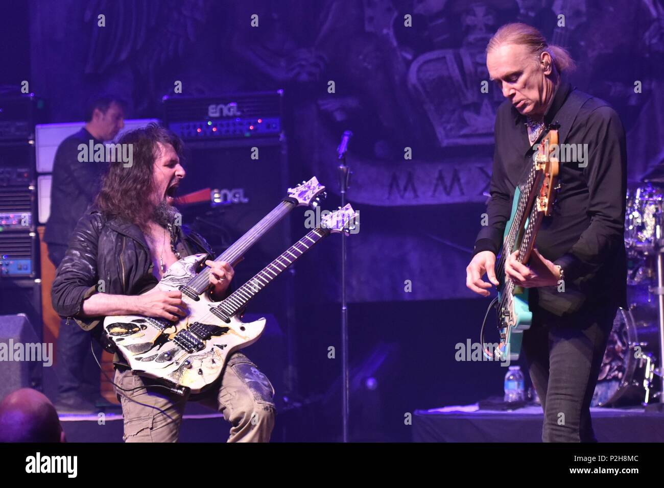 Sons of Apollo perform live on stage at the Arcada Theater in St ...