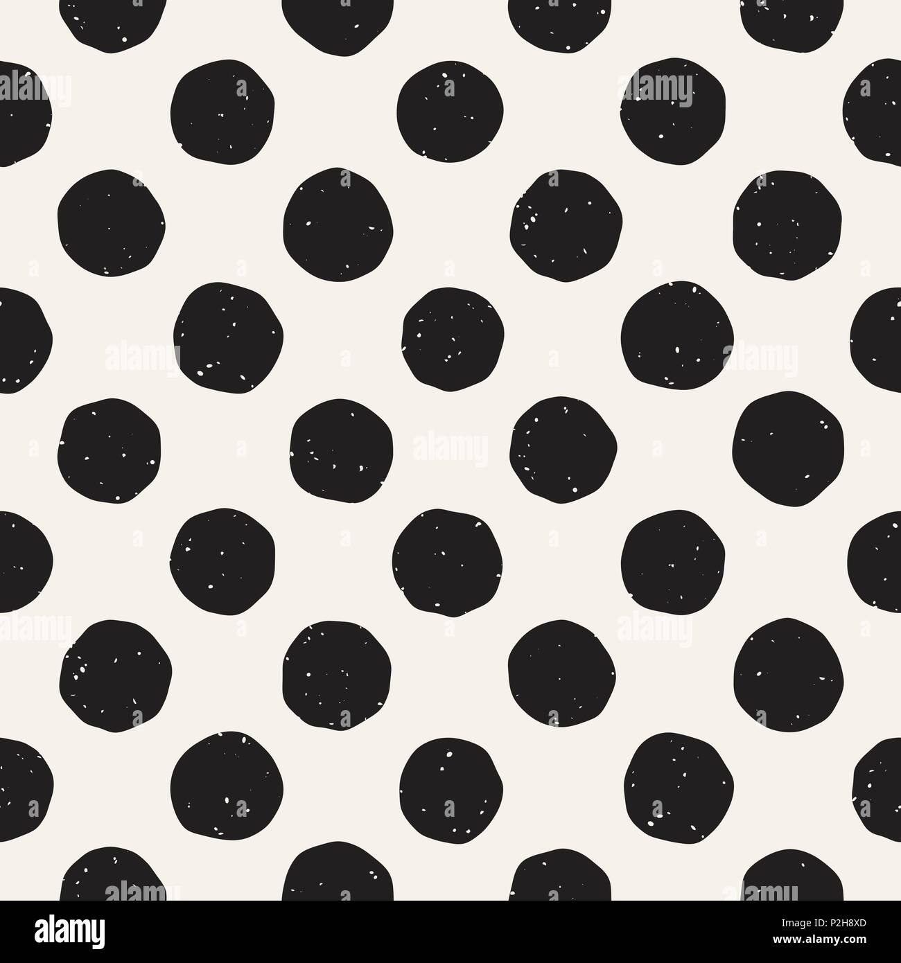 Hand drawn lines seamless grungy pattern. Abstract geometric repeating ...