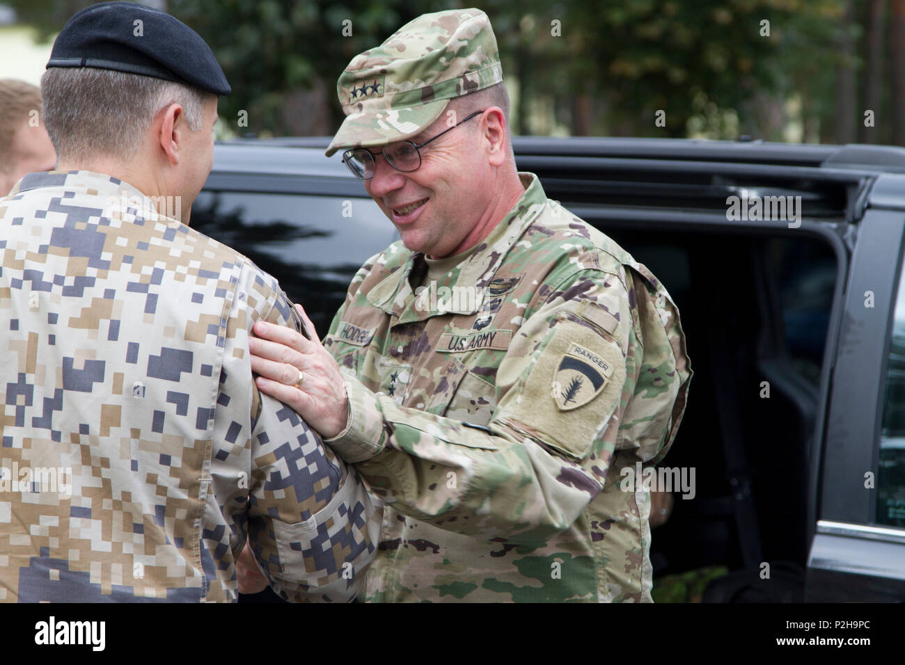 U.S. Army Lt. Gen. Fredrick Benjamin Hodges, native of Quincy, Fla ...
