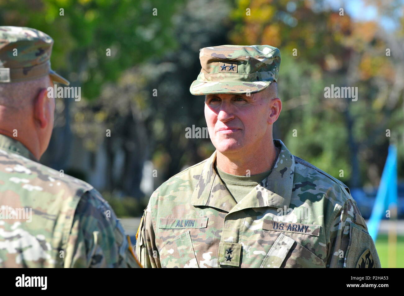 Incoming 63rd Regional Support Command commanding general Maj. Gen ...