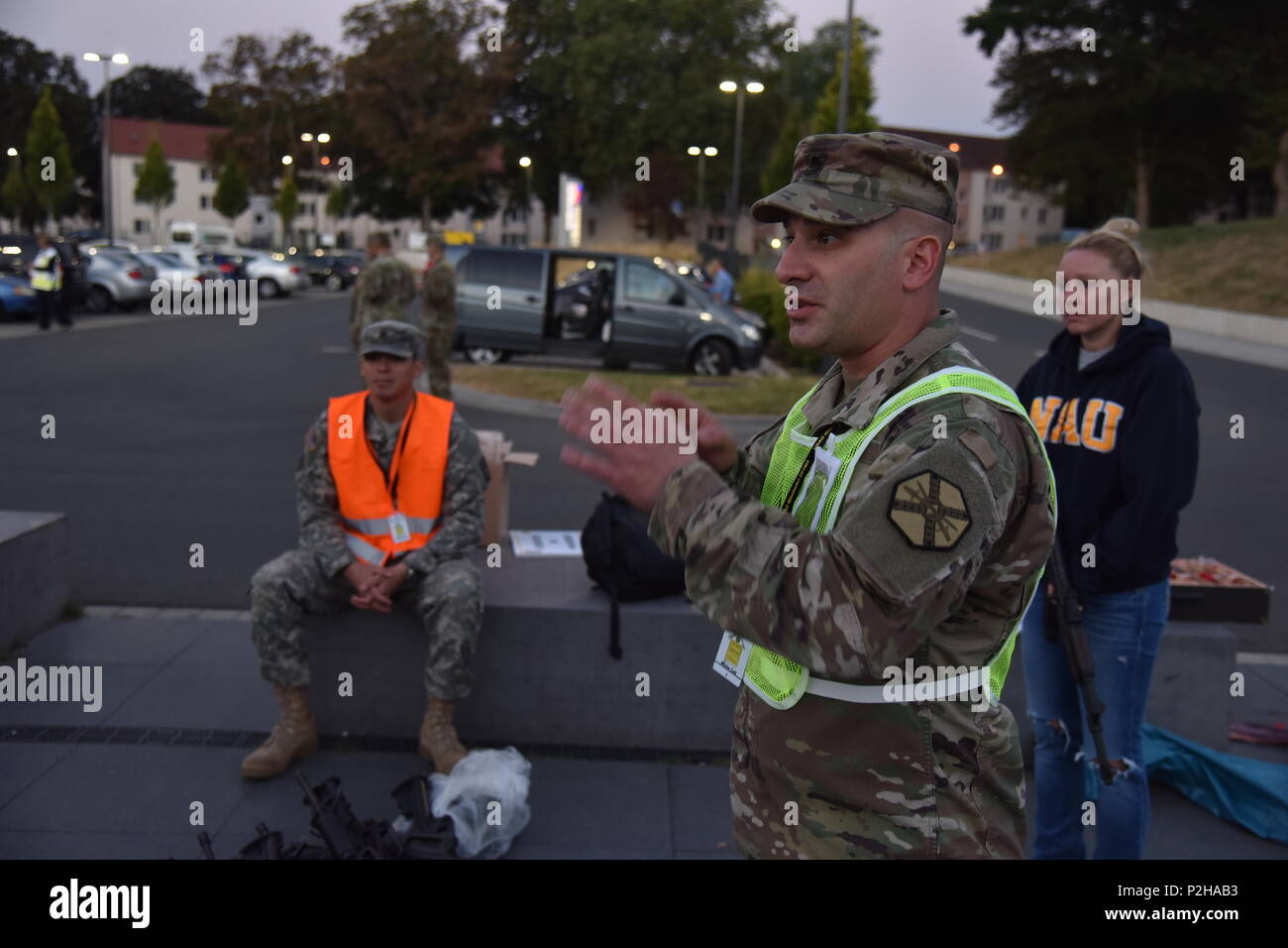 U.S. Army Garrison Wiesbaden, Germany, held an exercise Sept. 14, 2016 ...