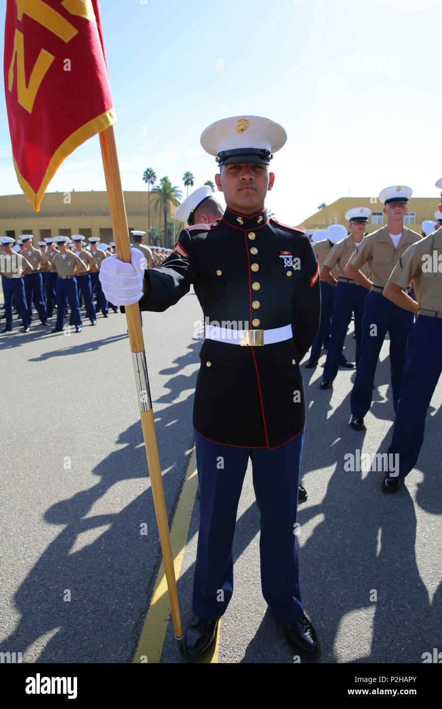 Private First Class Giovanni Urbina, Platoon 2131, Fox Company, 2nd Recruit Training Battalion ...