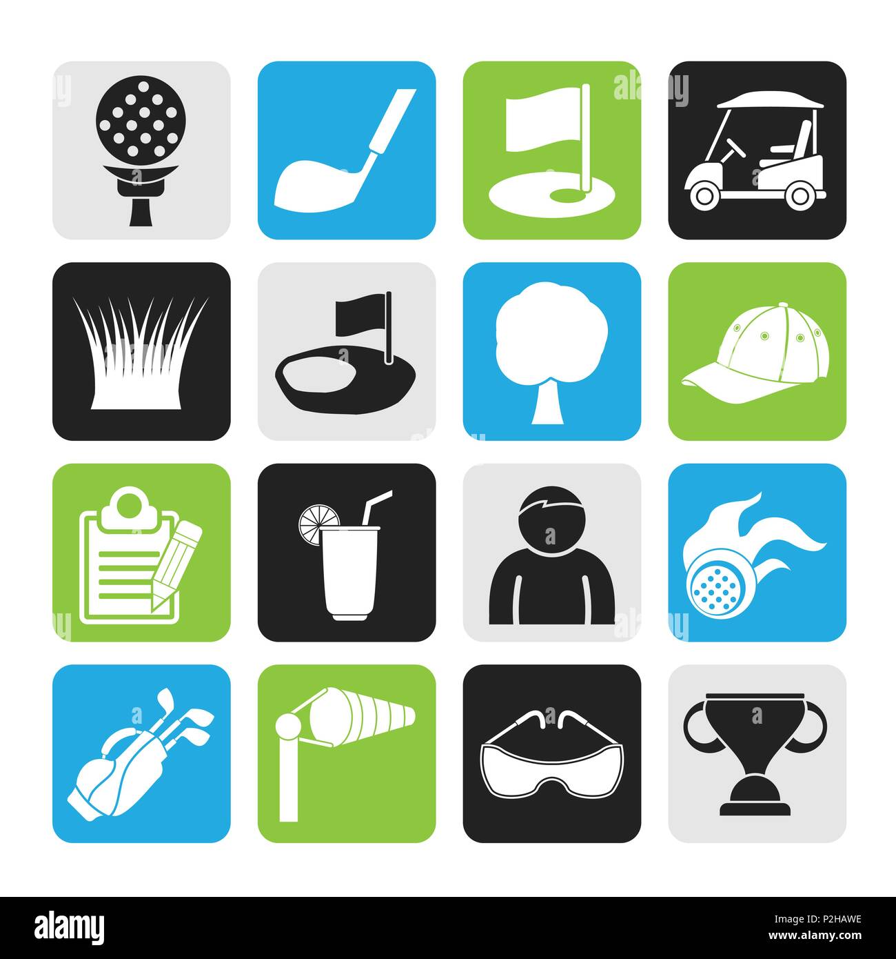 Golf prize Stock Vector Images - Alamy