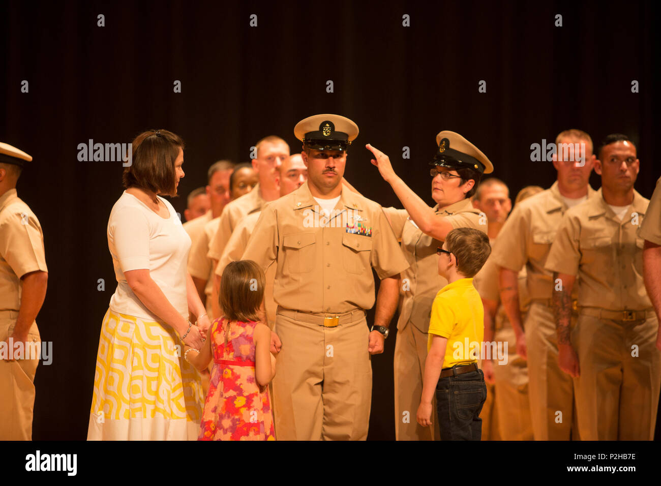 Combat camera chief pinning ceremony hi-res stock photography and ...
