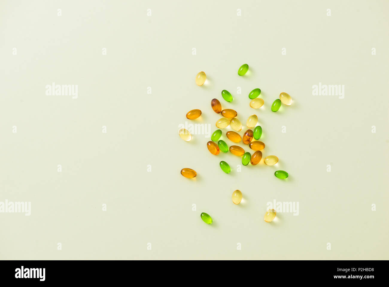 Soft gelatin capsules hi-res stock photography and images - Alamy