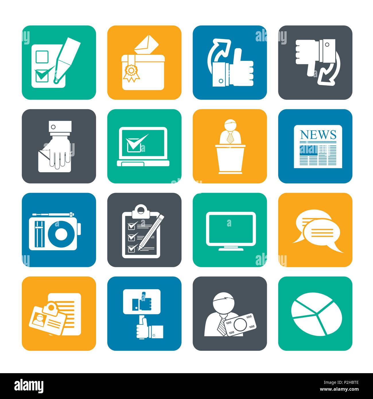 Voting id Stock Vector Images - Alamy