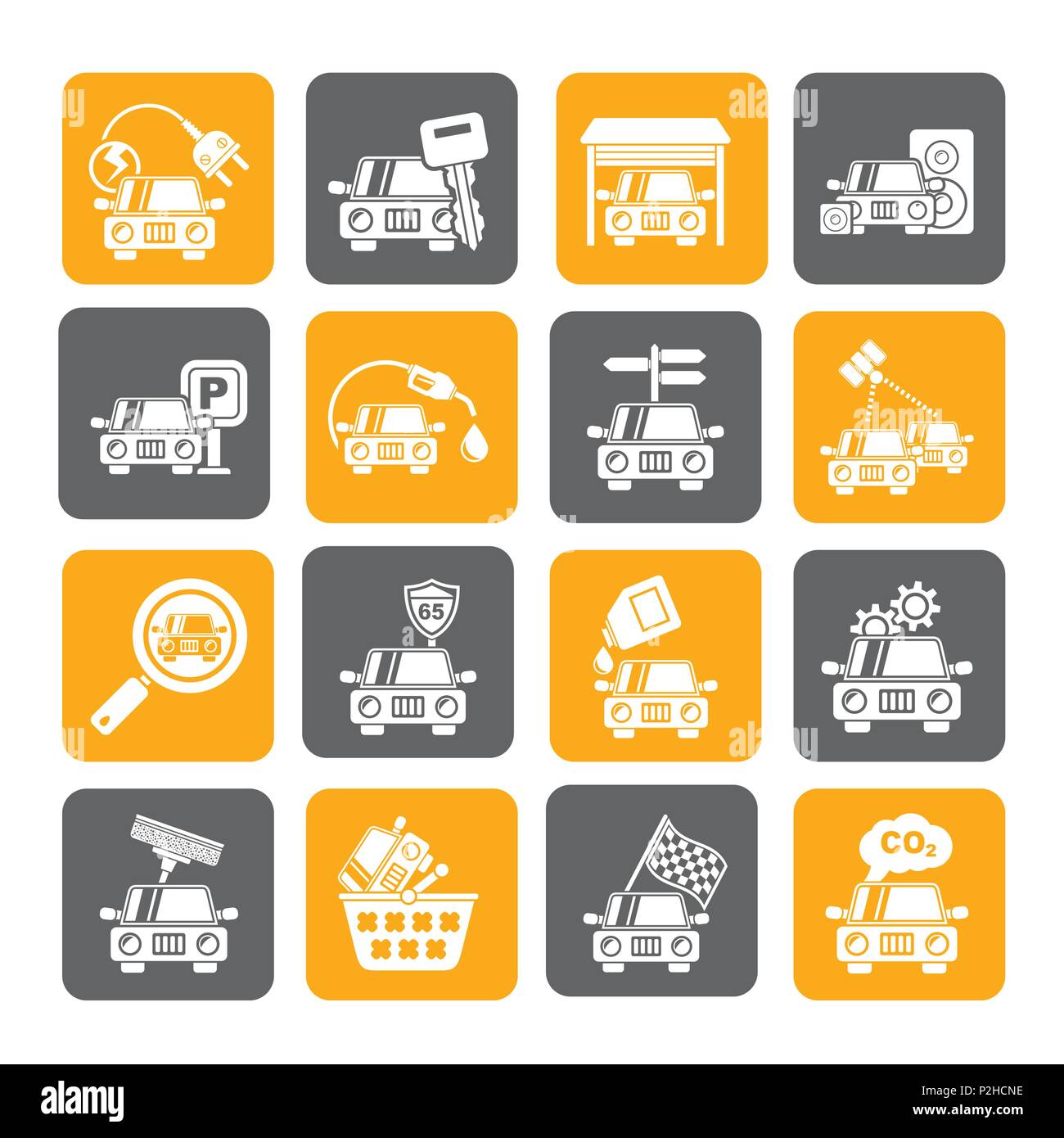 Petrol station services road Stock Vector Images - Alamy