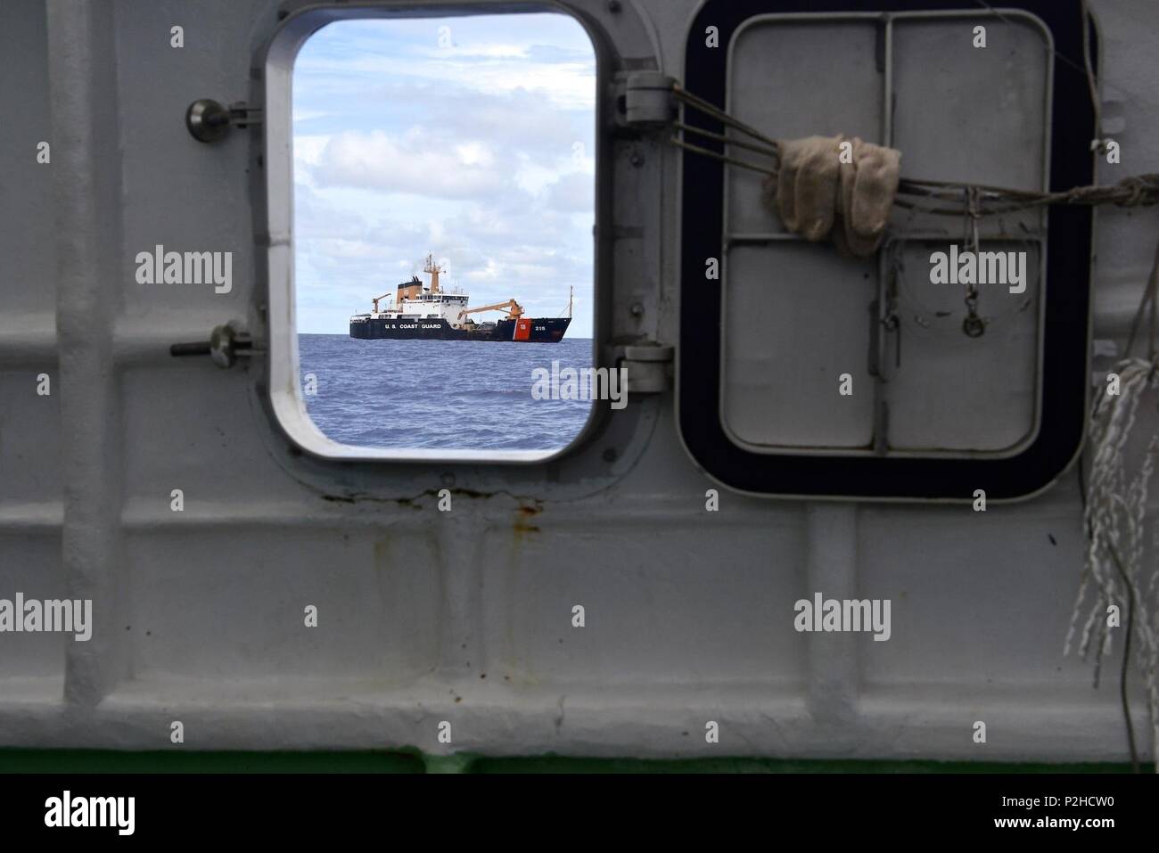 The U.S. Coast Guard buoy tender USCGC Sequoia (WLB-215) maintains ...