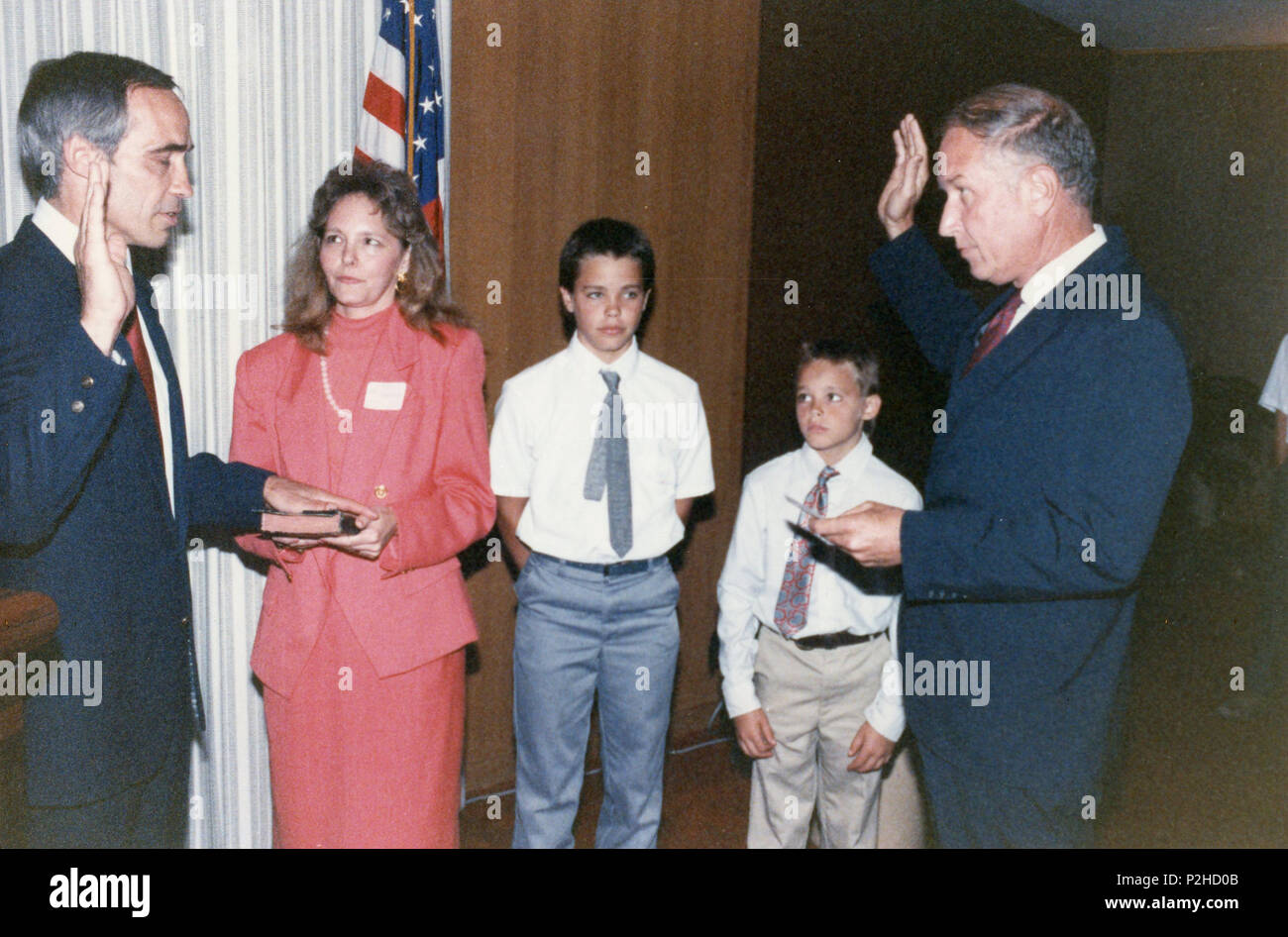SWEAR IN CEREMONY Stock Photo - Alamy