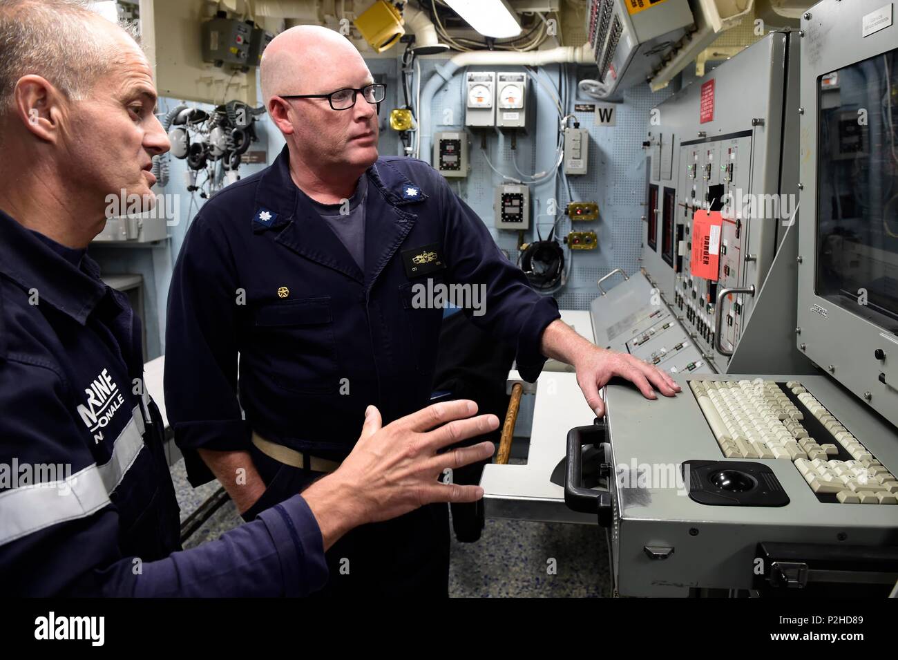 160924-N-FP878-260 MEDITERRANEAN SEA (Sept. 24, 2016) Cmdr. Russell ...