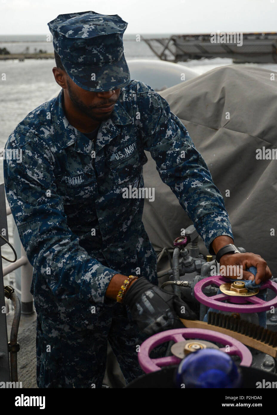 MAYPORT, Fla. (Sept. 26, 2016) – Airman Justin Frith, a native of Gary ...