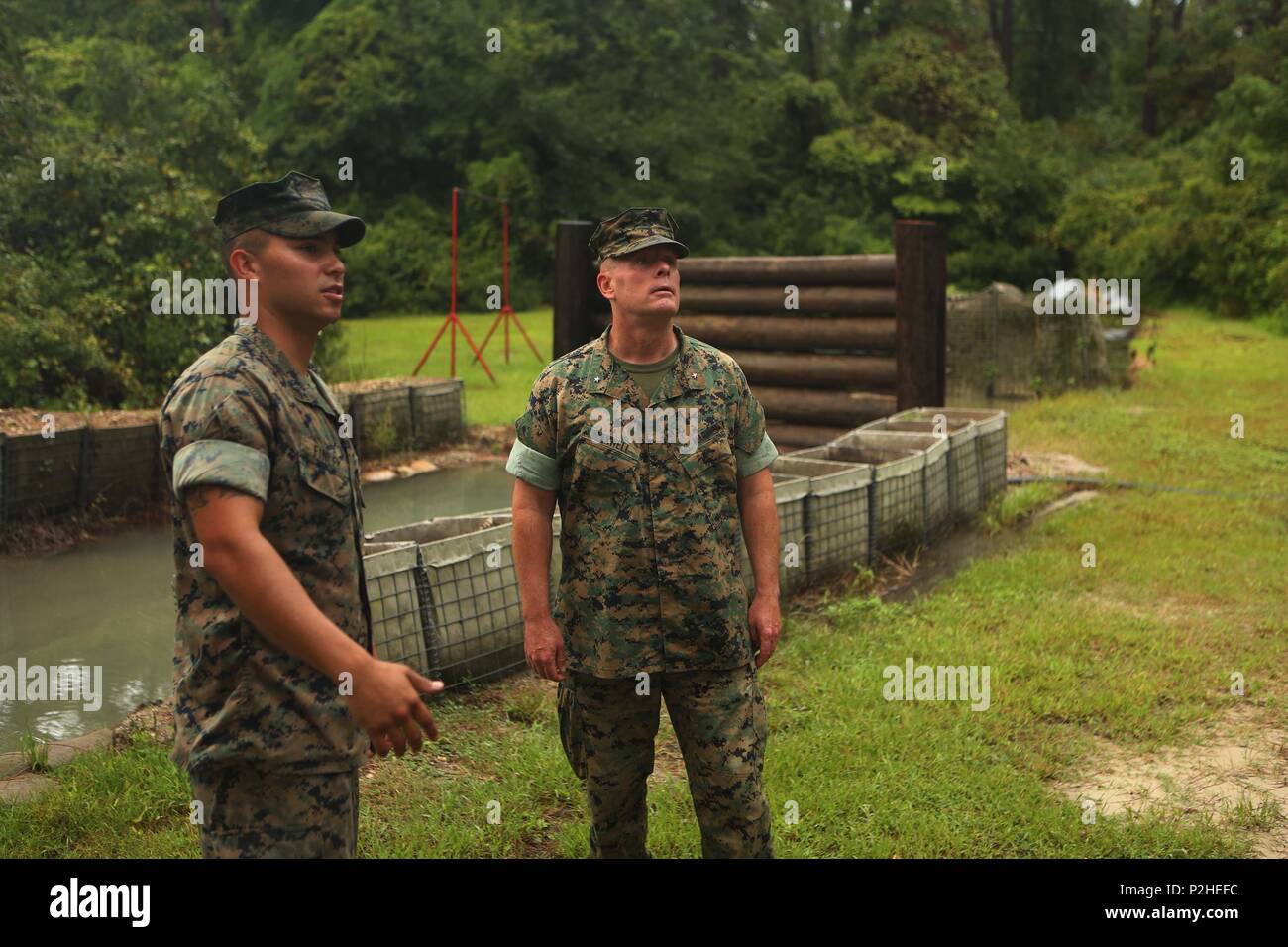 U.S. Marine Corps Brig. Gen. David W. Maxwell, commanding general, 2nd ...