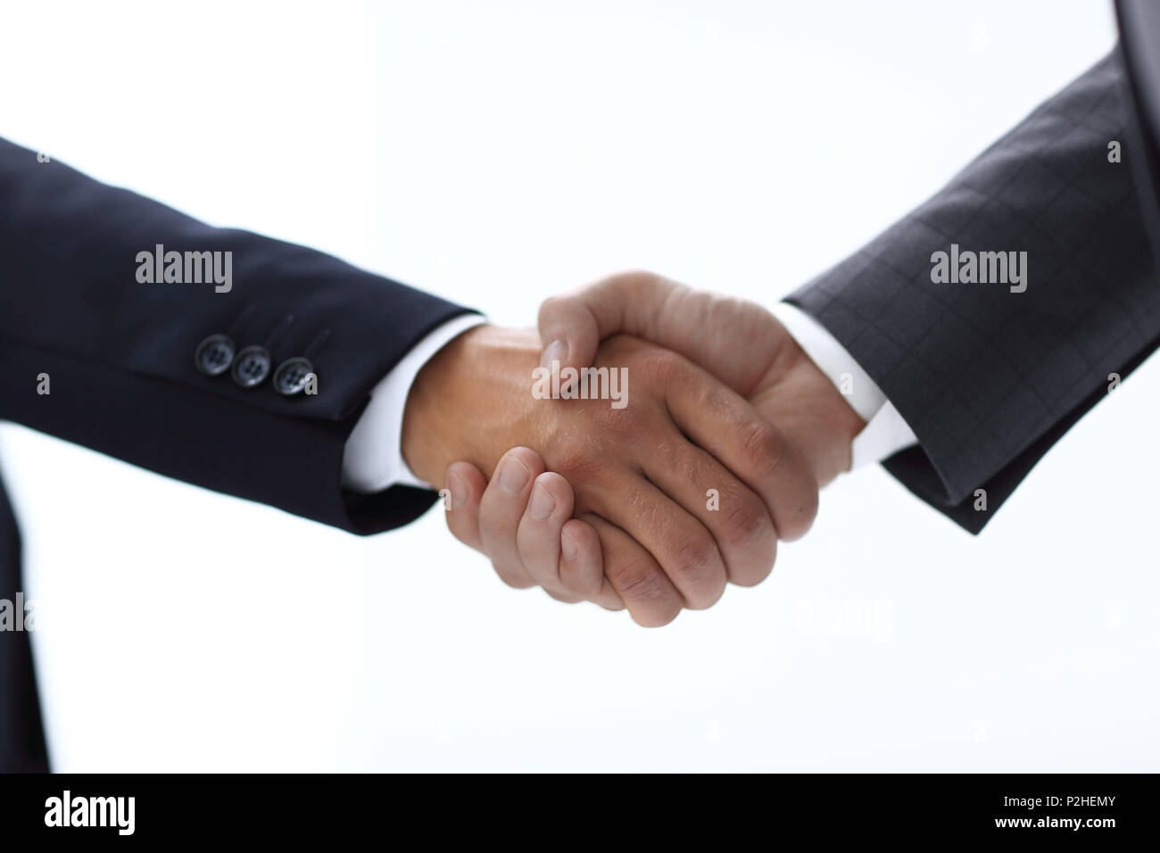Man sideview handshake hi-res stock photography and images - Alamy