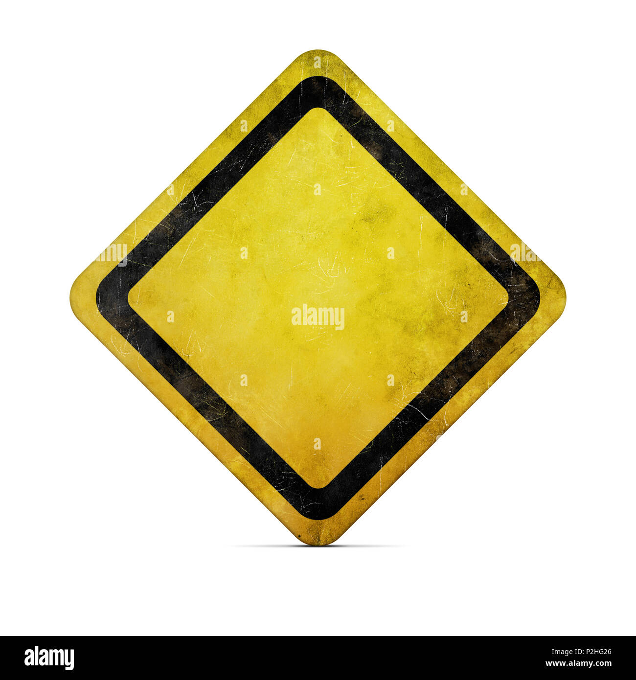 Blank construction sign hi-res stock photography and images - Alamy