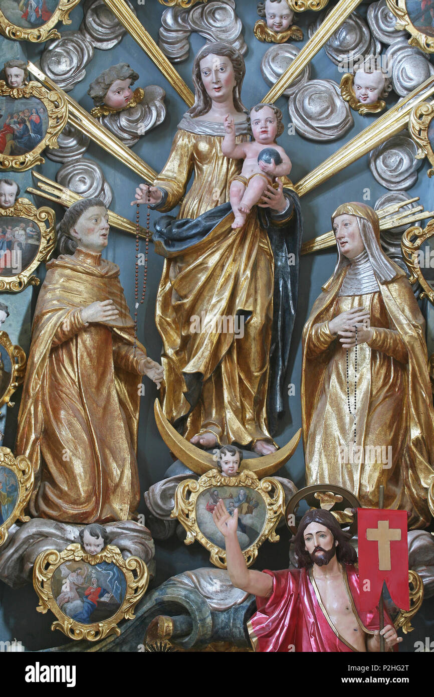 St dominic of the rosary hi-res stock photography and images - Alamy