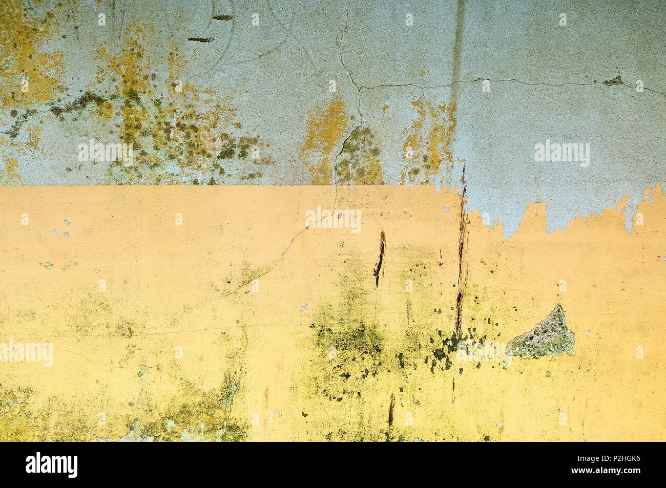 Cracked stained wall surface for texture or background Stock Photo - Alamy