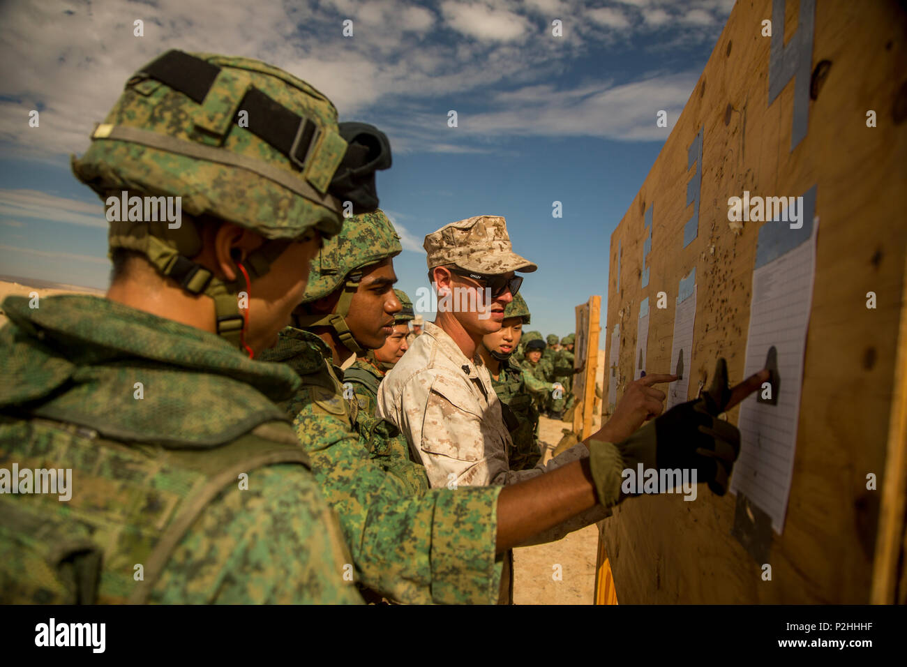 U.S. Marine Corps Sgt. Joseph Tyler, vehicle commander, blue platoon ...