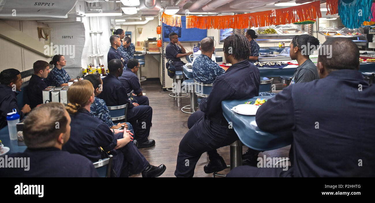 160924-N-QC631-043 SASEBO, Japan (Sept. 24, 2016) Sailors gather on the ...