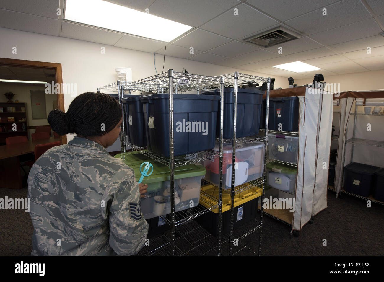 U.S. Air Force Tech Sgt. Quantesh Bailey, 18th Force Support Squadron ...