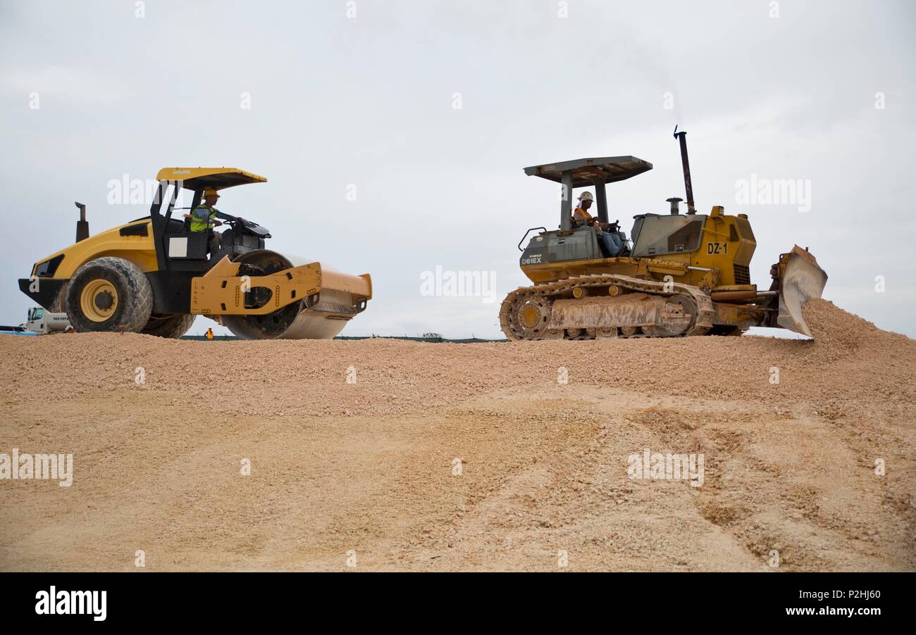 ANDERSEN AIR FORCE BASE, Guam (Sept. 29, 2016) – Progress continues to ...