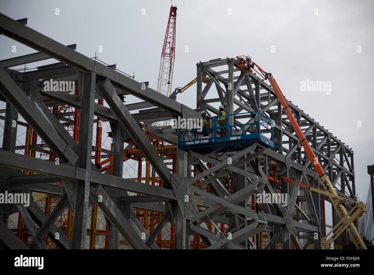 ANDERSEN AIR FORCE BASE, Guam (Sept. 29, 2016) – Progress continues to ...