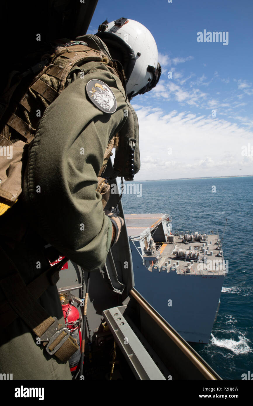 U.S. Marine Corps Sgt. Chad Tompkins Jr., a crew chief with Marine ...