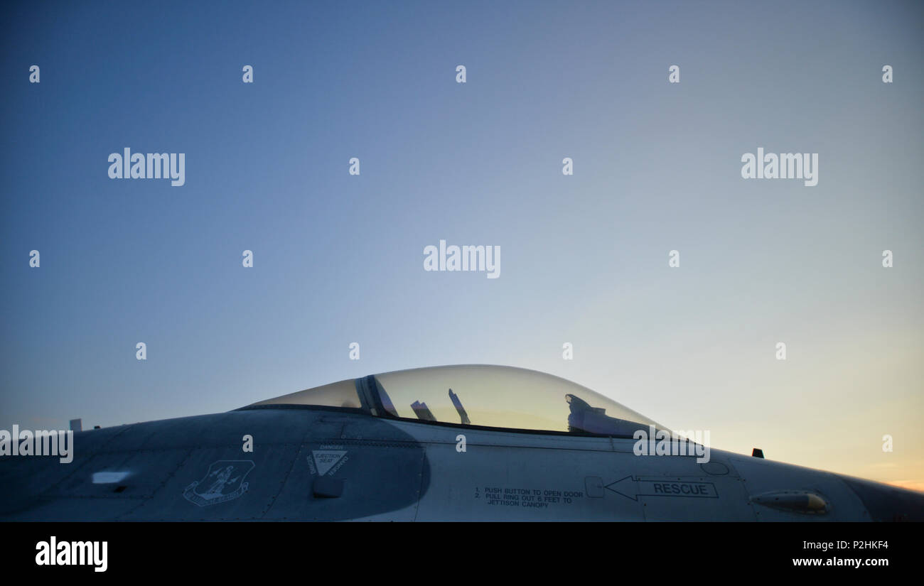 An unmanned QF-16 Full Scale Aerial Target from the 82nd Aerial Targets ...