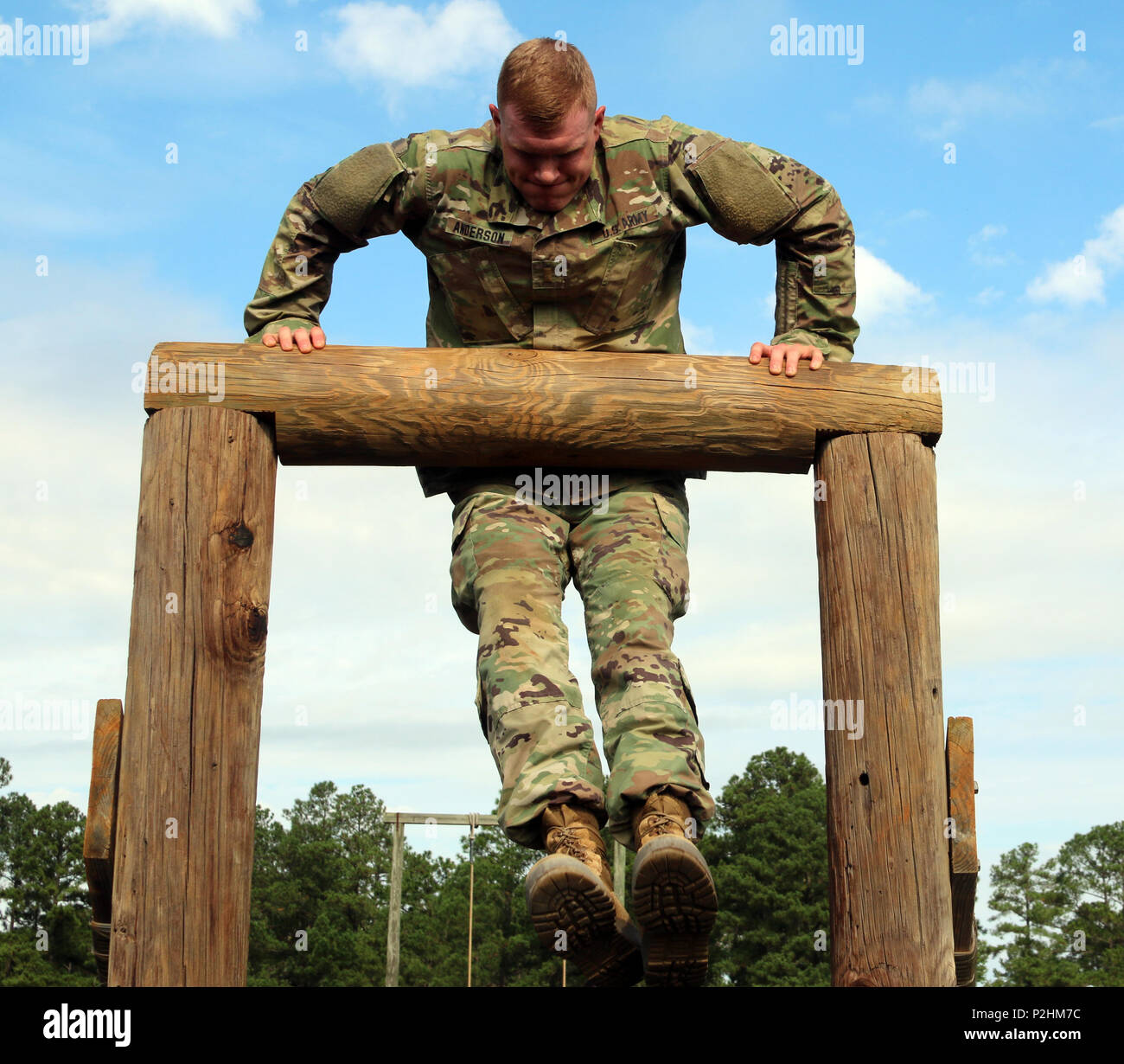 FORT BRAGG, N.C.—2nd Lt. Ross Anderson of the 18th Field Brigade ...