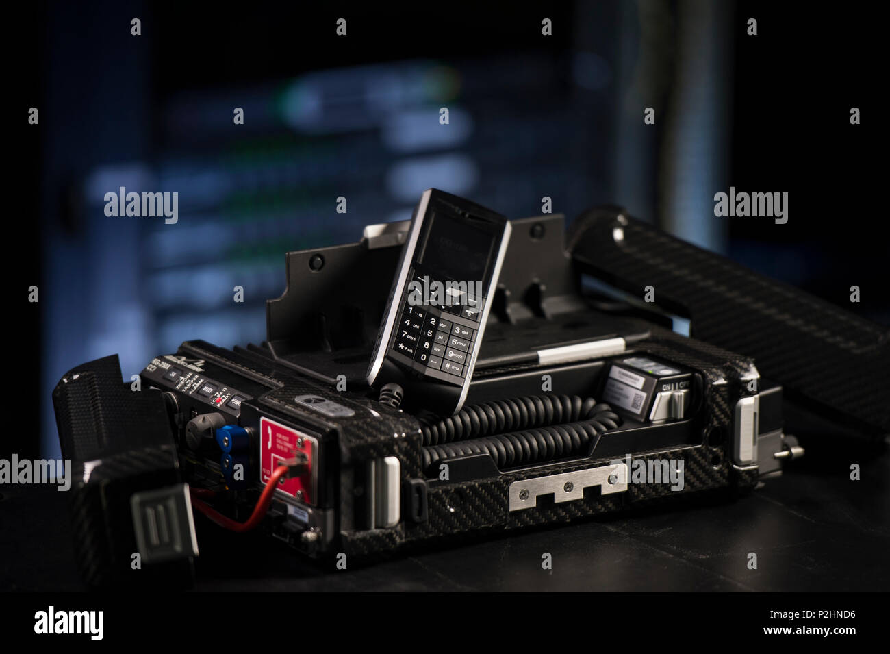 A small executive communications kit was designed by technicians at the ...