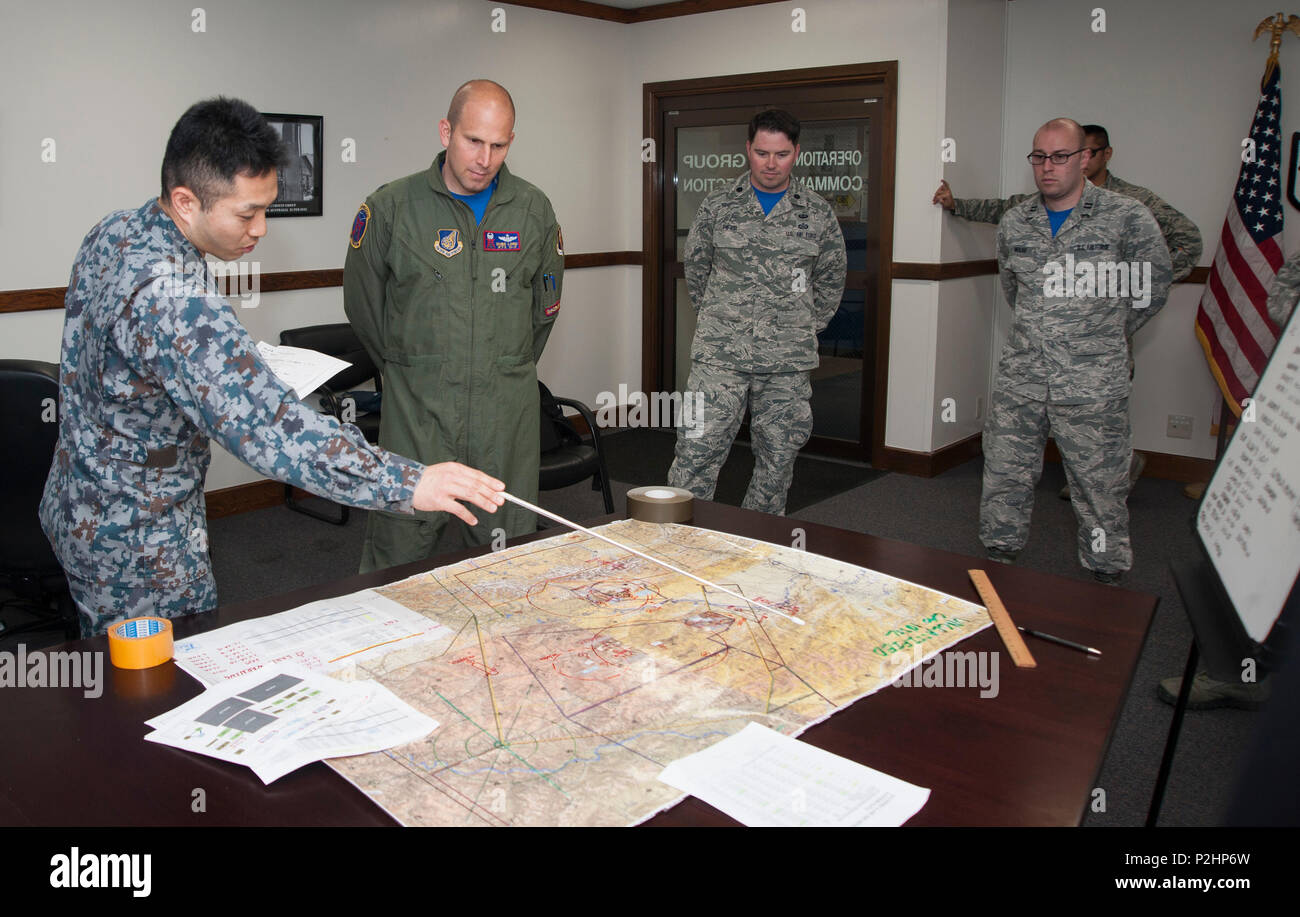 Japan Air Self-Defense Force 1st Lt Takamasa Funatsu, a 2nd Air ...