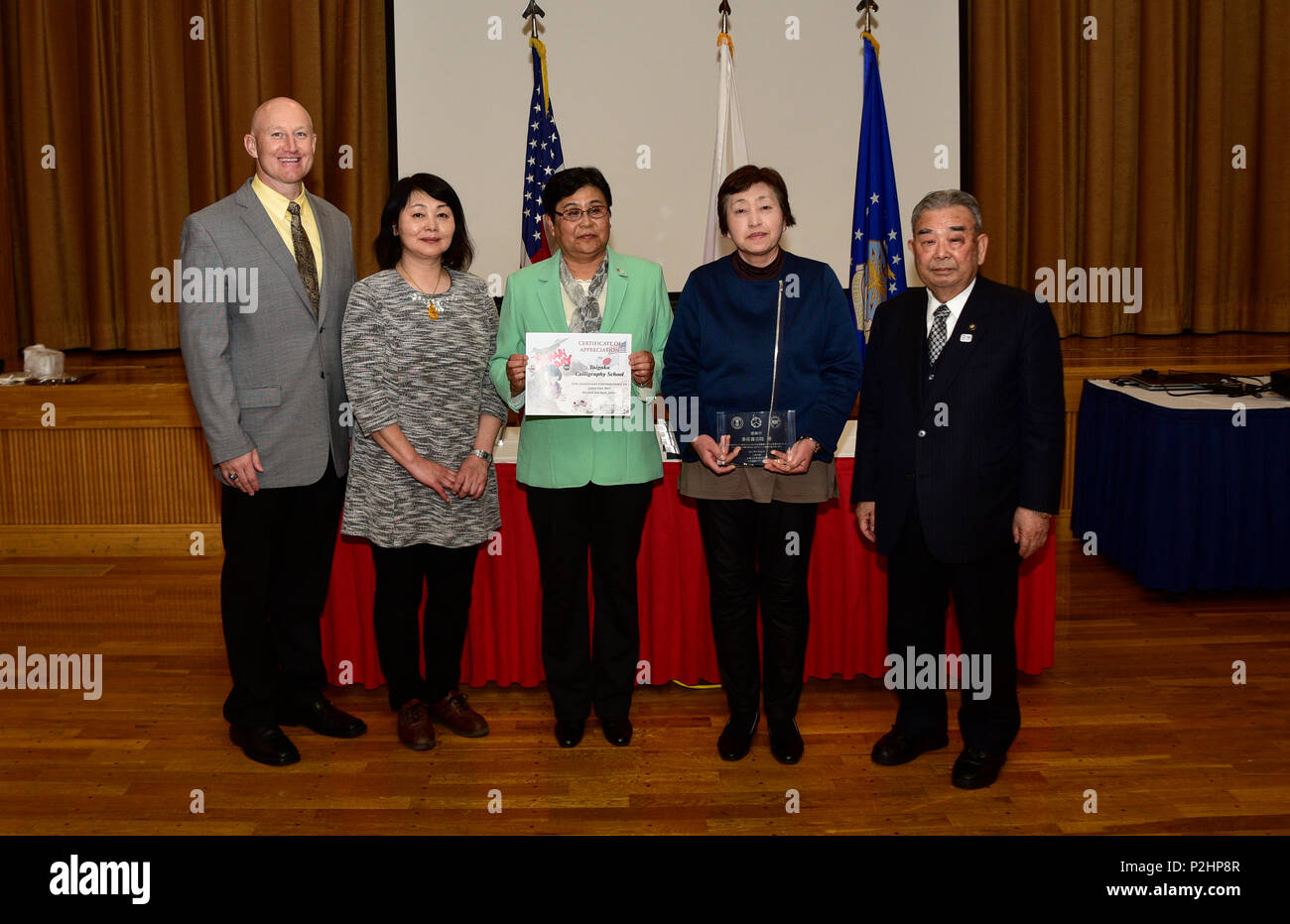 Col. Travis Rex, the 35th Fighter Wing vice commander, and Misawa City ...