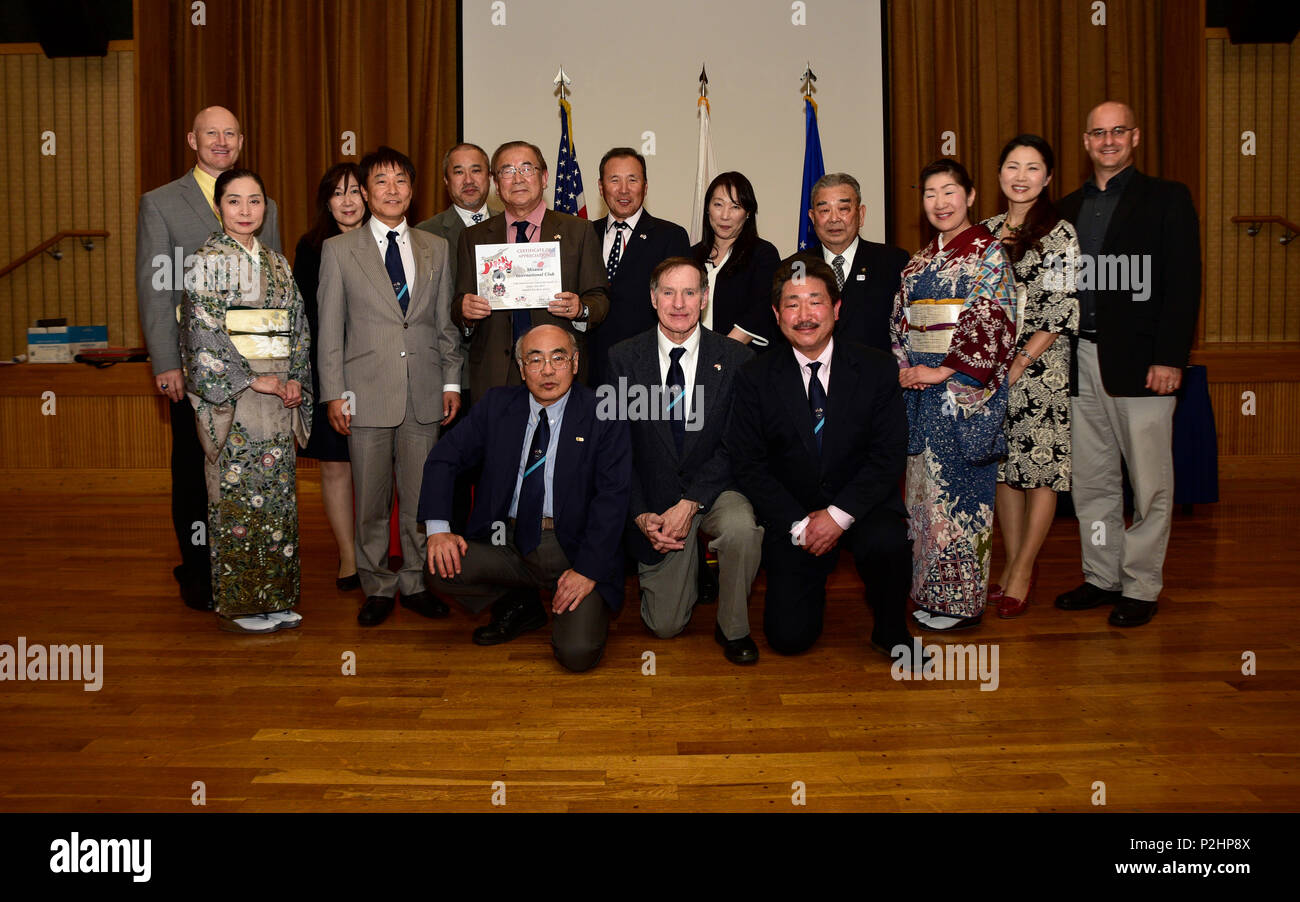 Col. Travis Rex, the 35th Fighter Wing vice commander, and Misawa City ...
