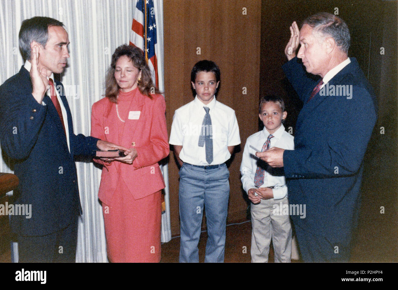 SWEARING IN CEREMONY PT 2 Stock Photo - Alamy