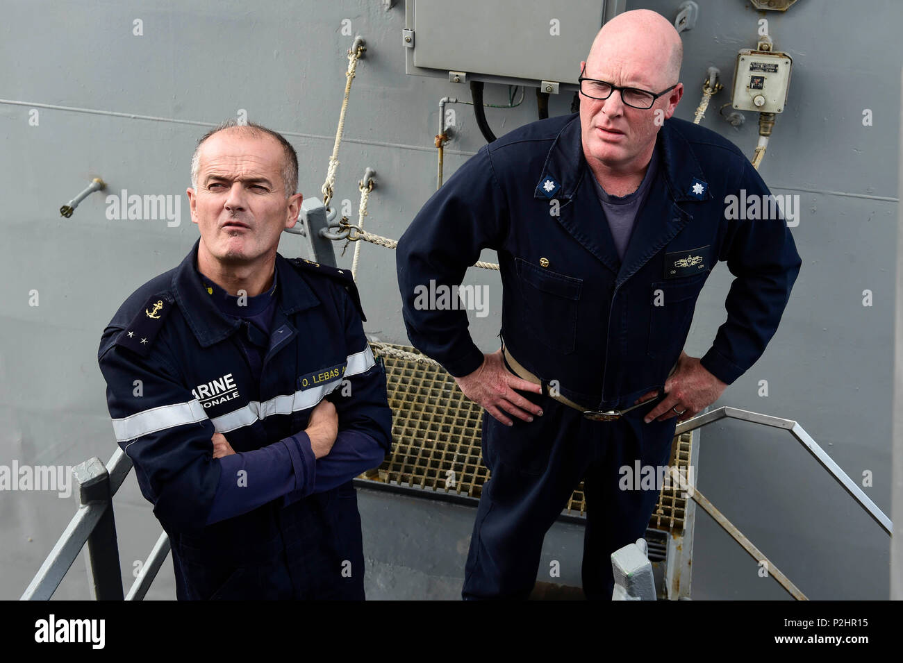 160924-N-FP878-178 MEDITERRANEAN SEA (Sept. 24, 2016) Cmdr. Russell ...