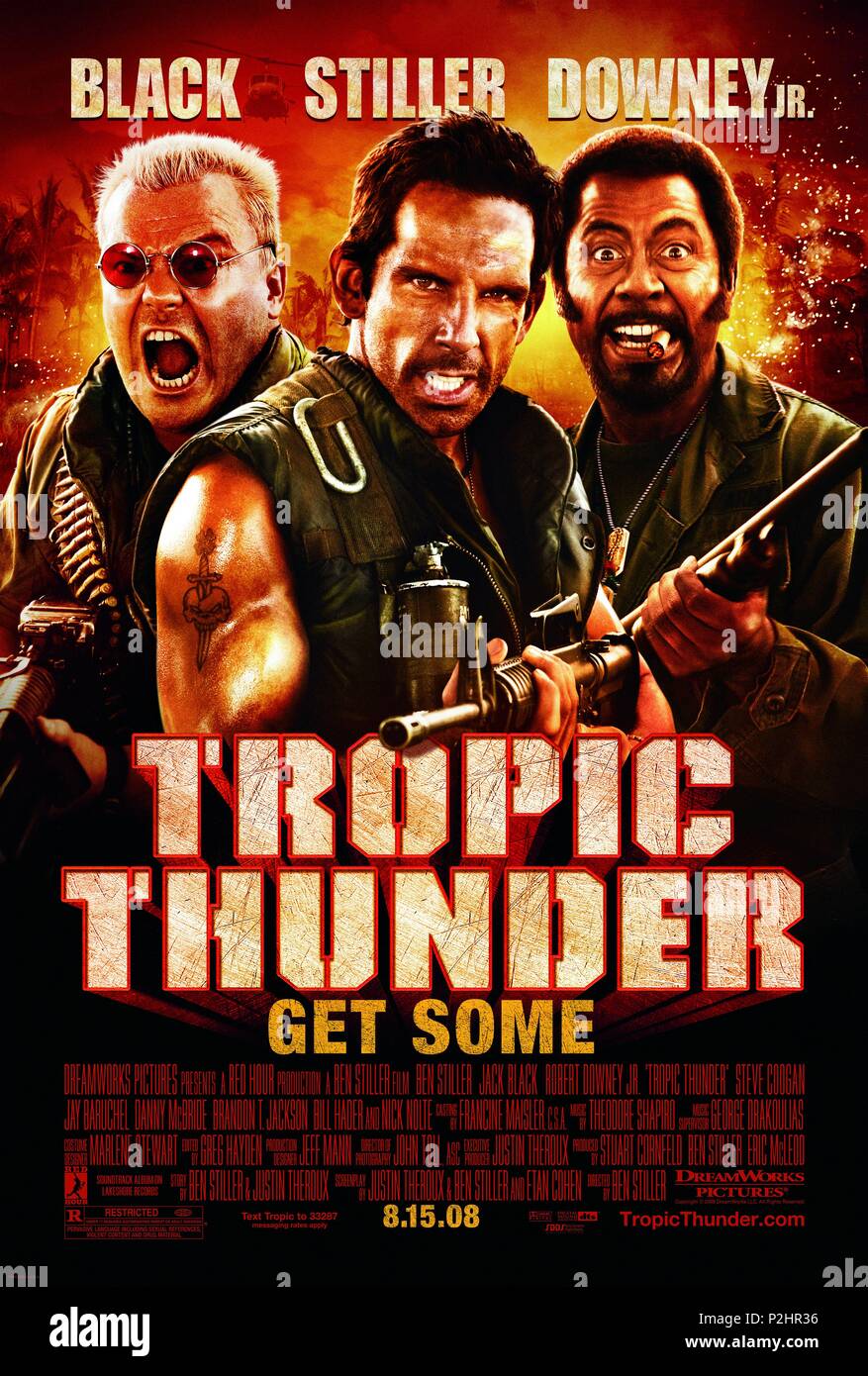 Original Film Title: TROPIC THUNDER. English Title: TROPIC THUNDER ...