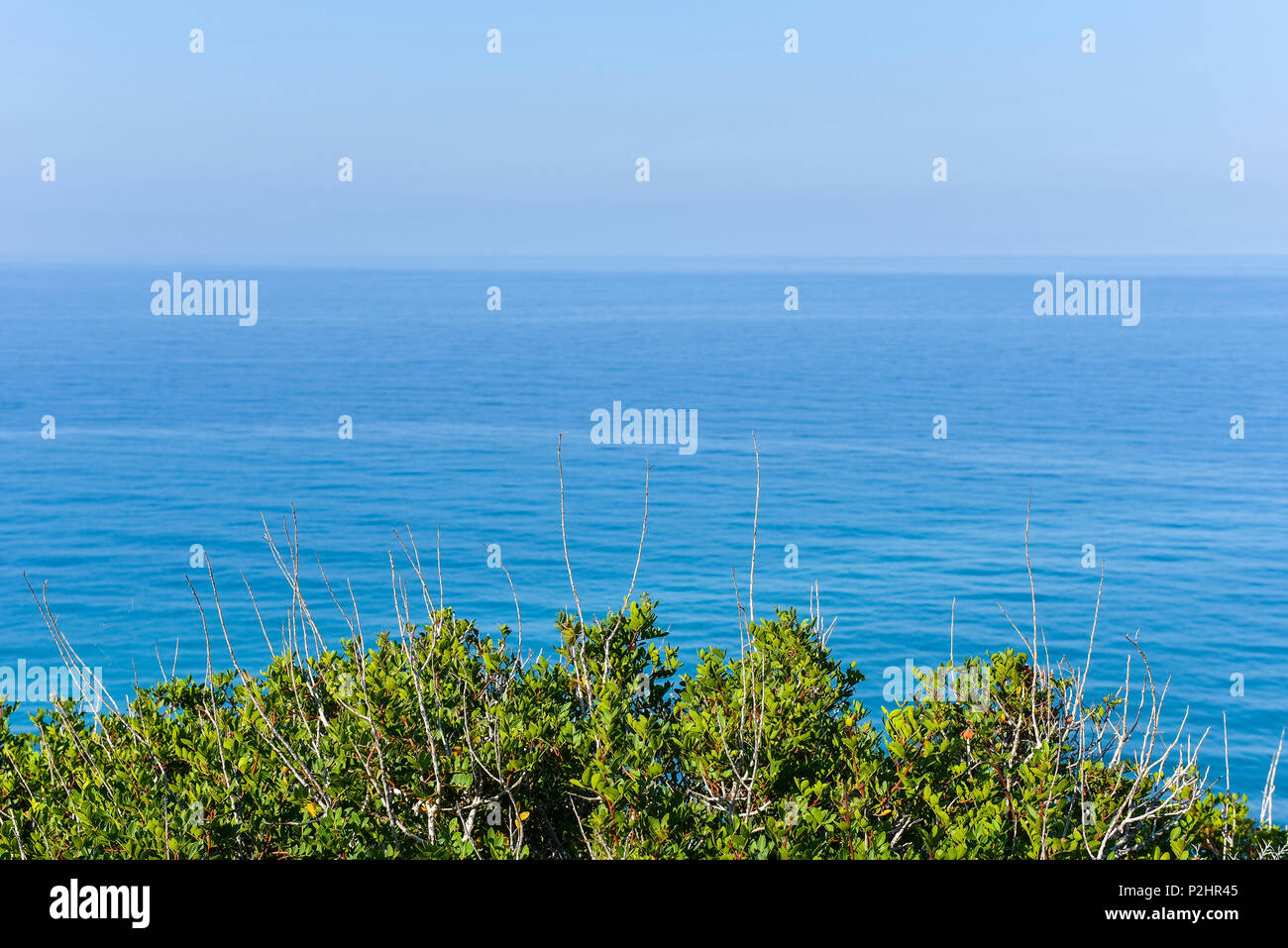 Majestic ocean view. Beautiful blue background of water Stock Photo - Alamy
