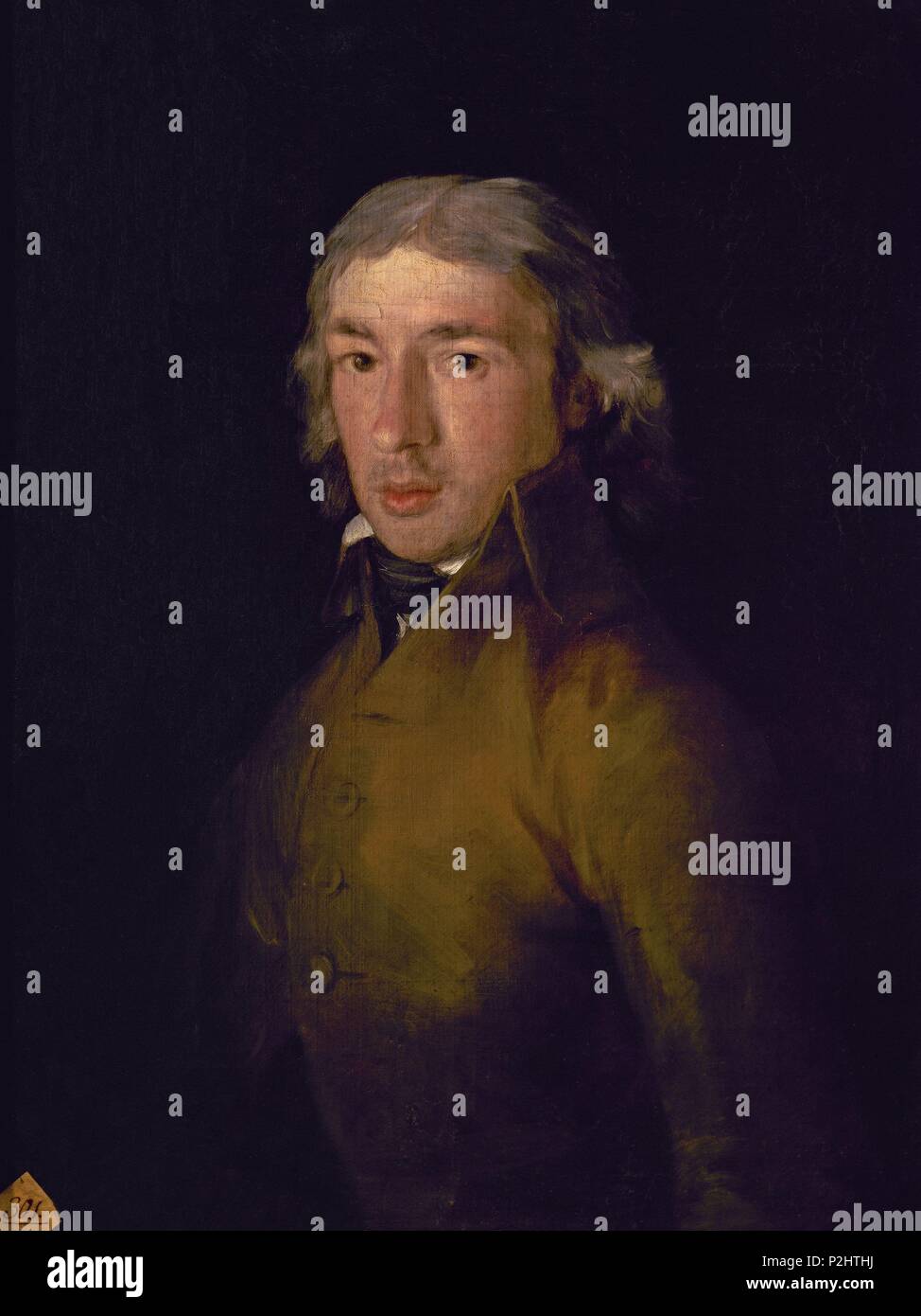 'Portrait of Leandro Fernández de Moratín', 1799, Oil on canvas, 73 x ...