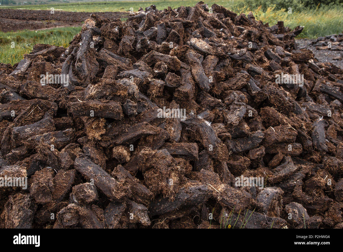 Peat turf hi-res stock photography and images - Alamy