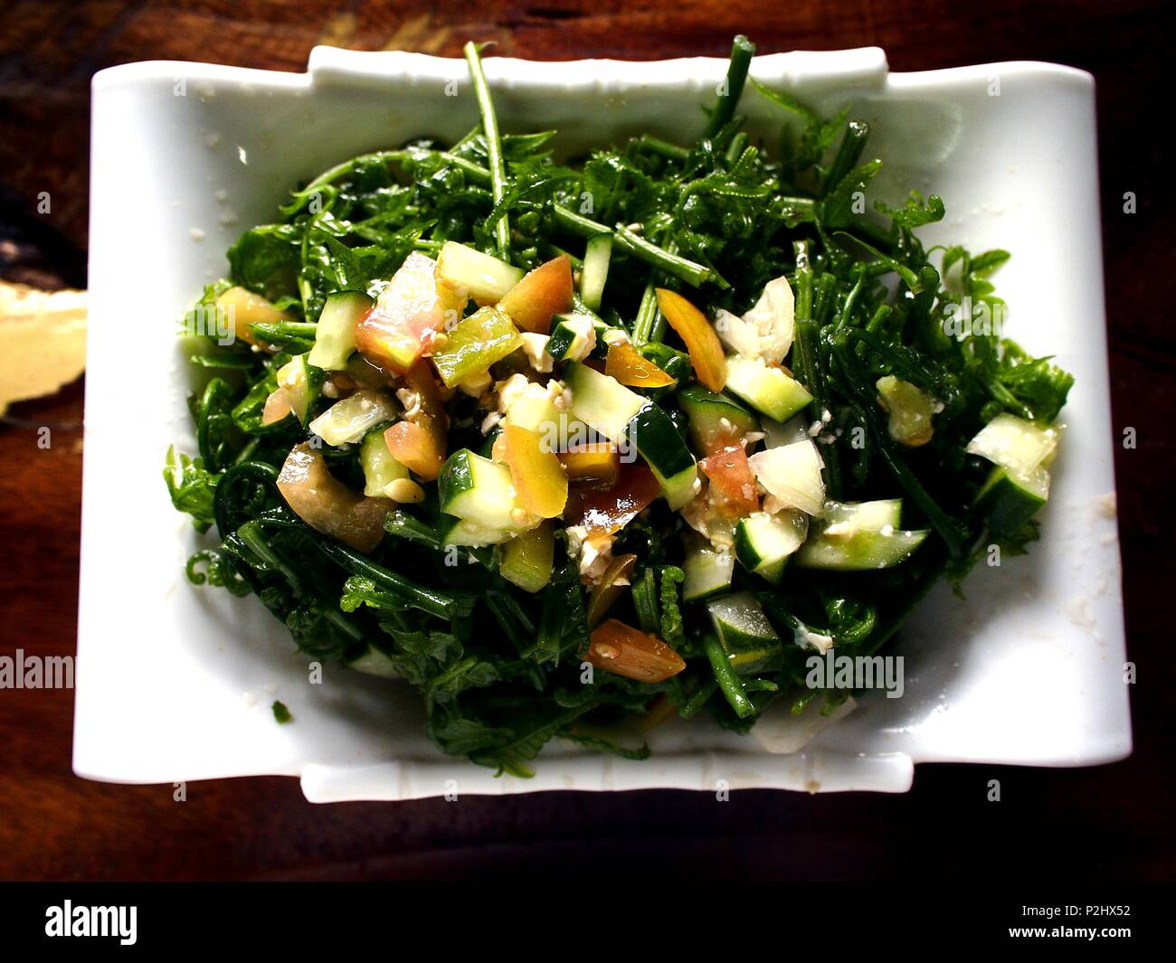 Fern salad hi-res stock photography and images - Alamy