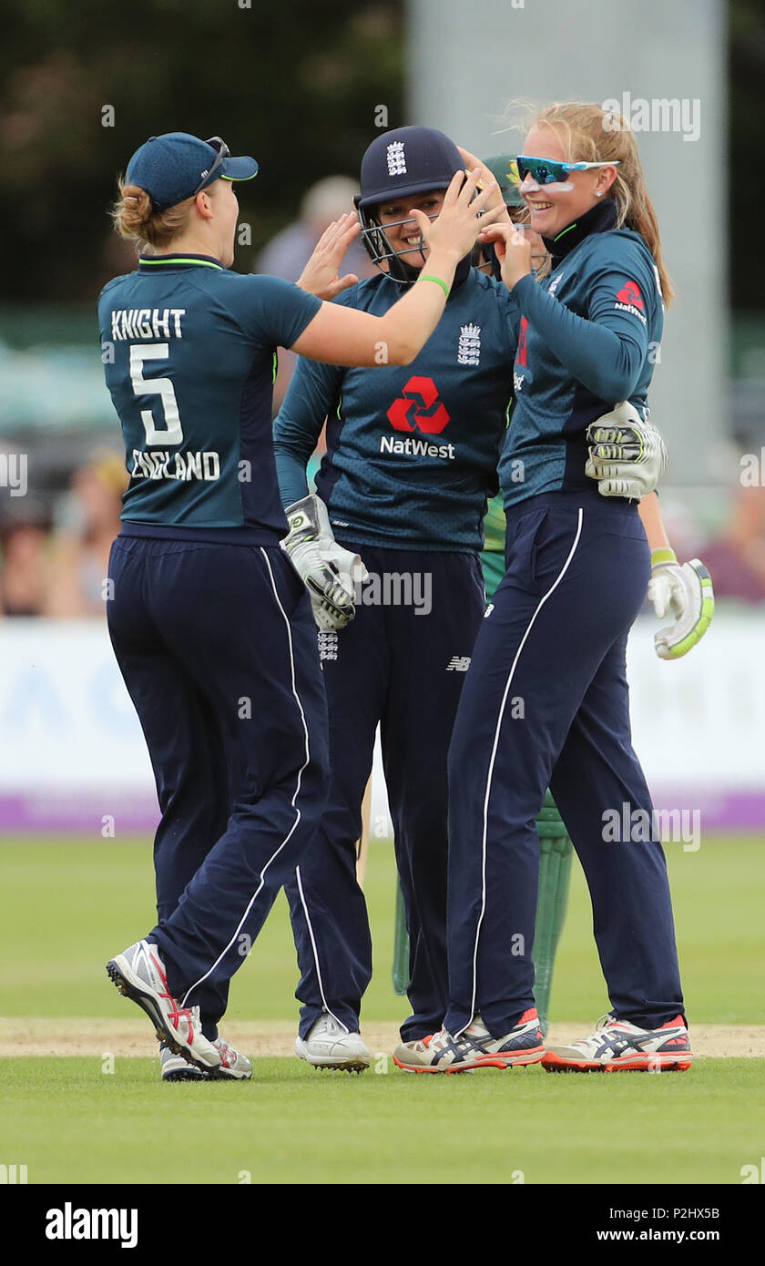 Taking wicket south africas andrie steyn hi-res stock photography and ...