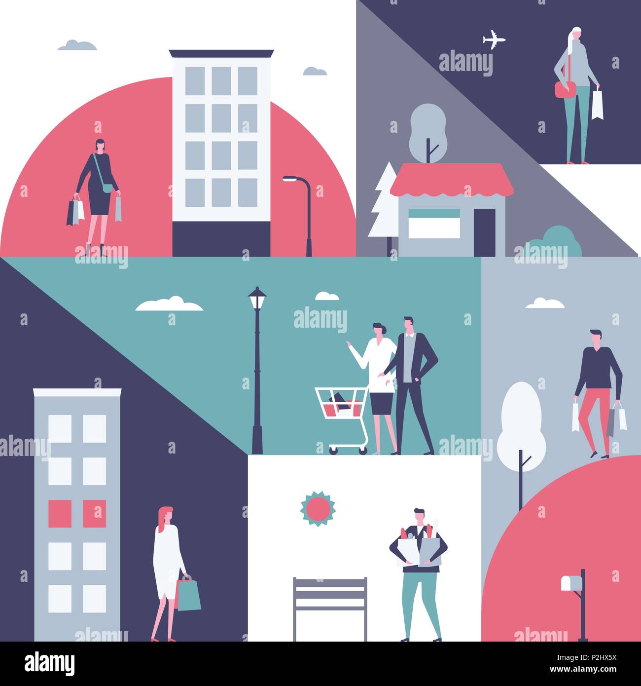 Situation routine Stock Vector Images - Alamy