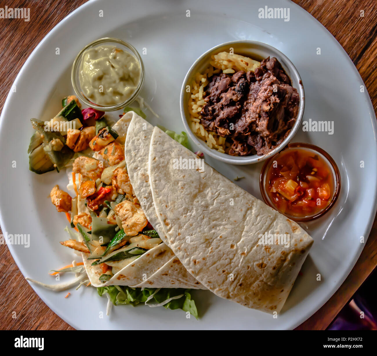 Burito hi-res stock photography and images - Alamy